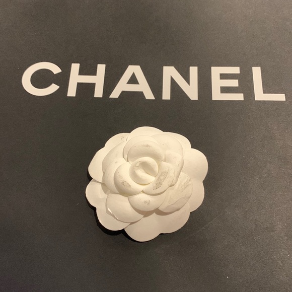 CHANEL | Party Supplies | Authentic Chanel Camellia Flower | Poshmark